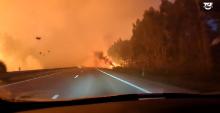 Incêndio de Oliveira de Azeméis que chegou a Albergaria combatido por ...